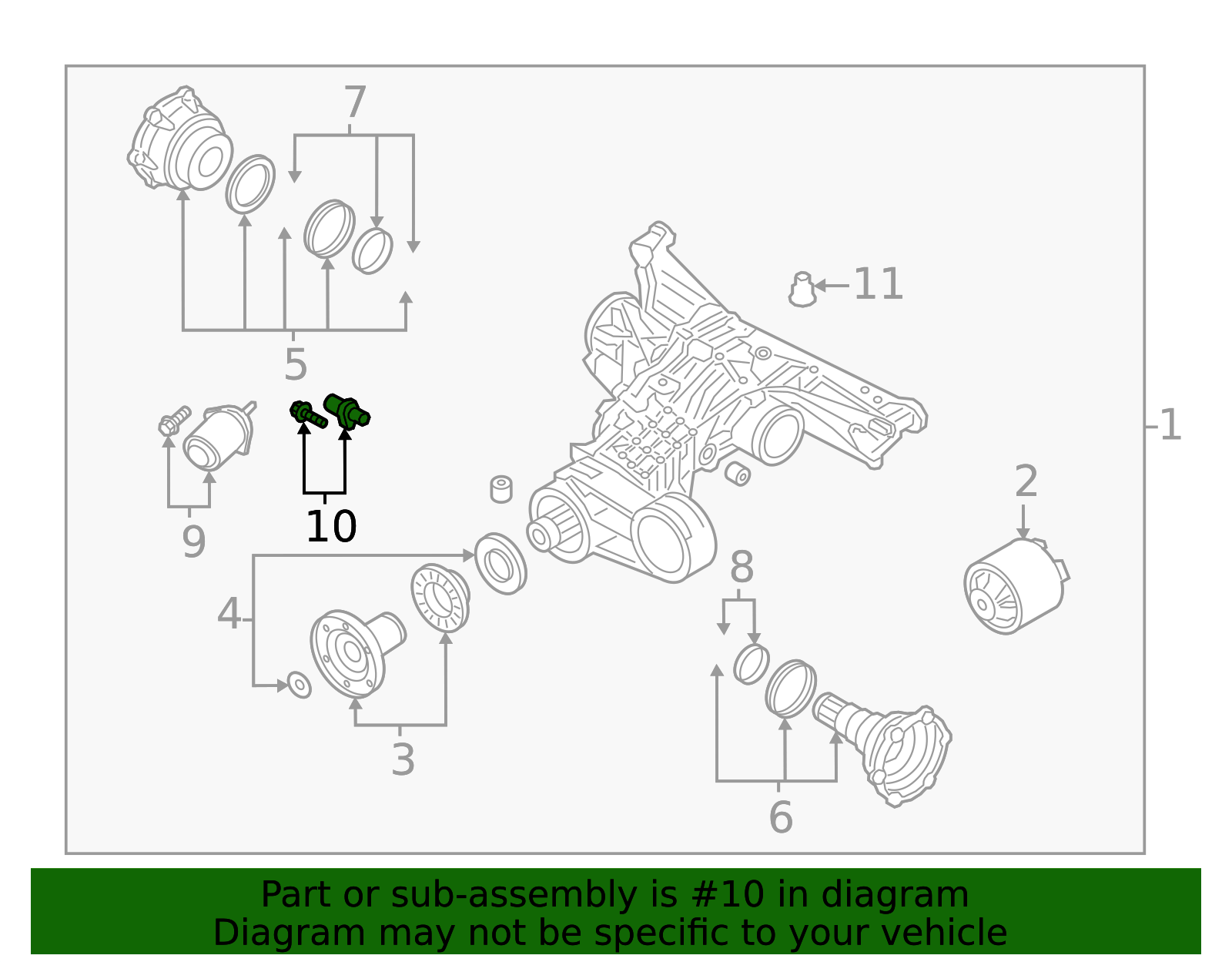 0B0-598-080 - Speed Sensor 2017-2025 Audi | Audi OEM Parts