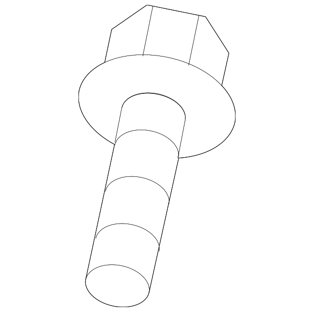 2017-2023 GM M12 x 1.75 x 65 mm Bolt 11610899 | GMPartsDirect.com