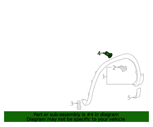 2006-2023 Volkswagen Wheel Opening Molding Grommet 3C0-853-586 | OEM ...