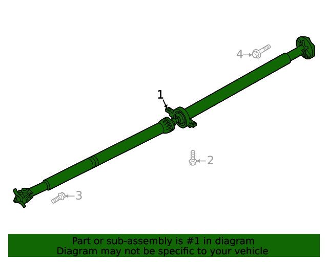 49300-S1600 - Drive Shaft - 2021-2022 Hyundai Santa Fe | World OEM ...