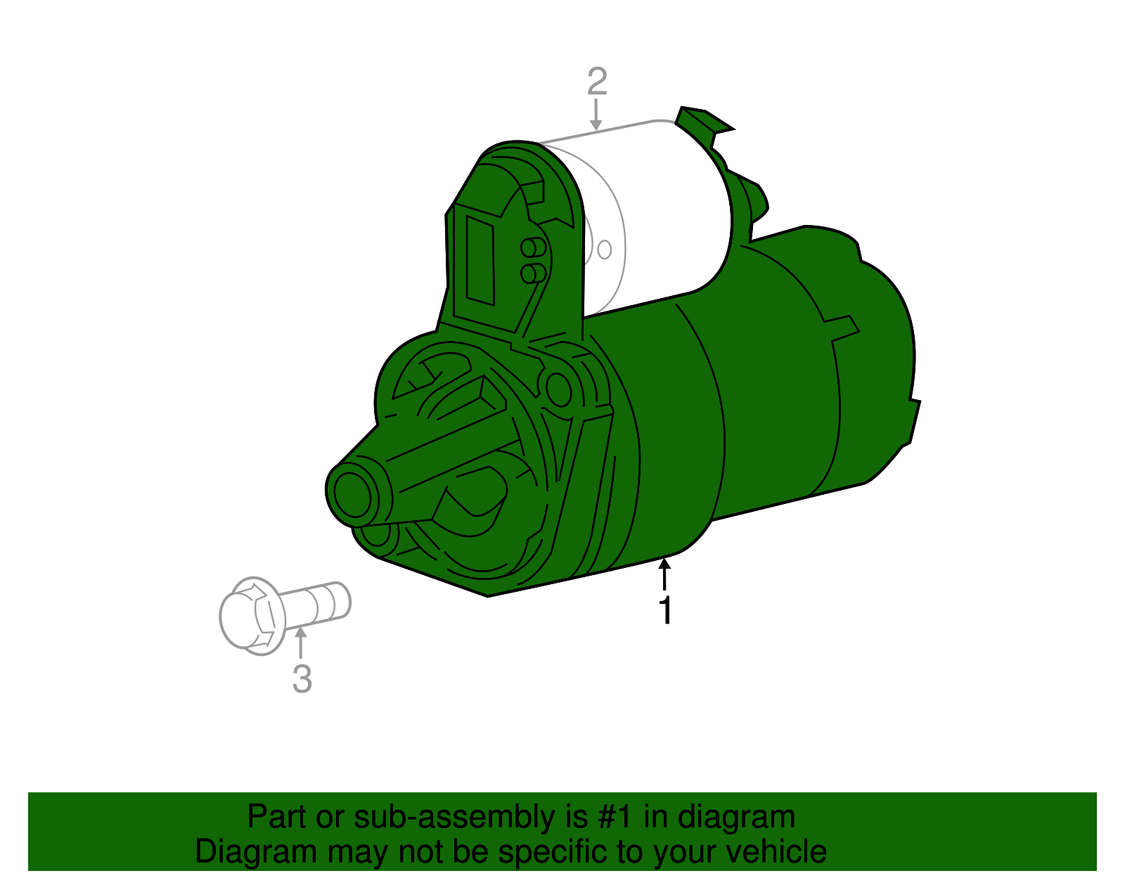 36100-2B110RU - Starter 2014-2019 Kia | Kia.Parts Store