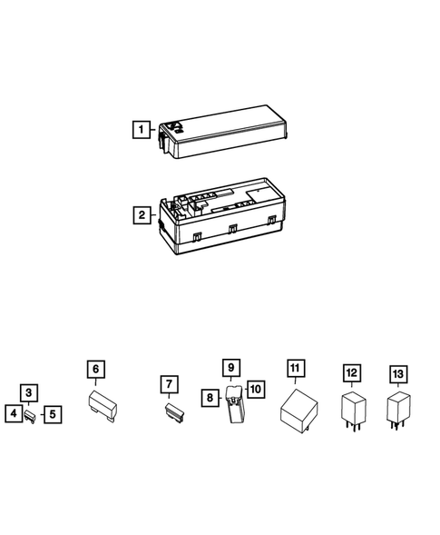 Power Distribution Center, Fuse Block, Junction Block, Relays and Fuses ...