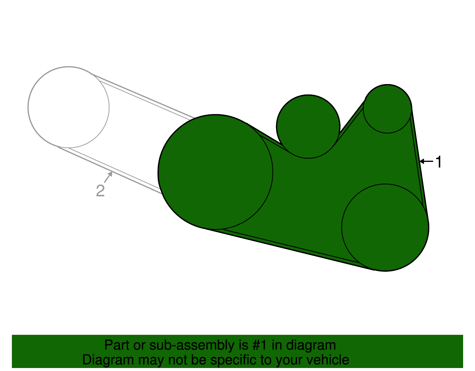 2003-2007 Nissan Murano Serpentine Belt 11720-VC200 | Nissan Parts ...