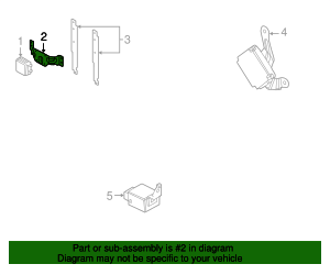B45A-50-1C0A - Distance Sensor Plate - 2014-2018 Mazda 3 | Werner Mazda ...