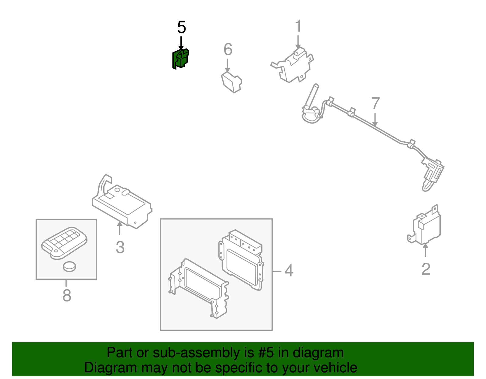Hyundai - 95550-2G000 - Flasher Relay - 2010-2014 Hyundai | OEM Hyundai ...