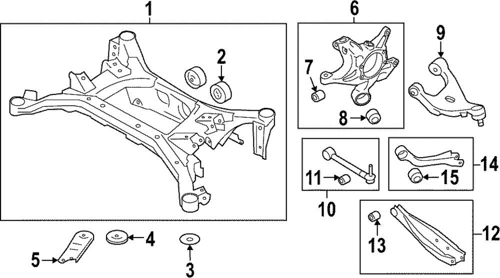 SU003-08417 - 2022-2024 Toyota GR86 - Lower Control Arm | Discount ...