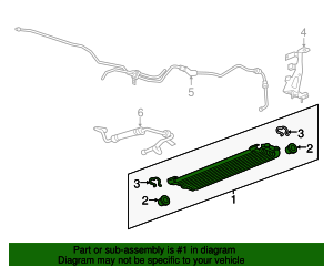 2016-2021 GM Trans Cooler 22960693 | TascaParts.com