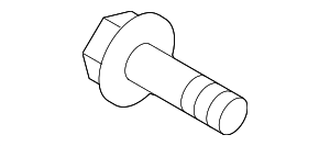 Genuine Toyota Tailgate Support Cable Bolt part# 68965-0C010 for 2000 ...