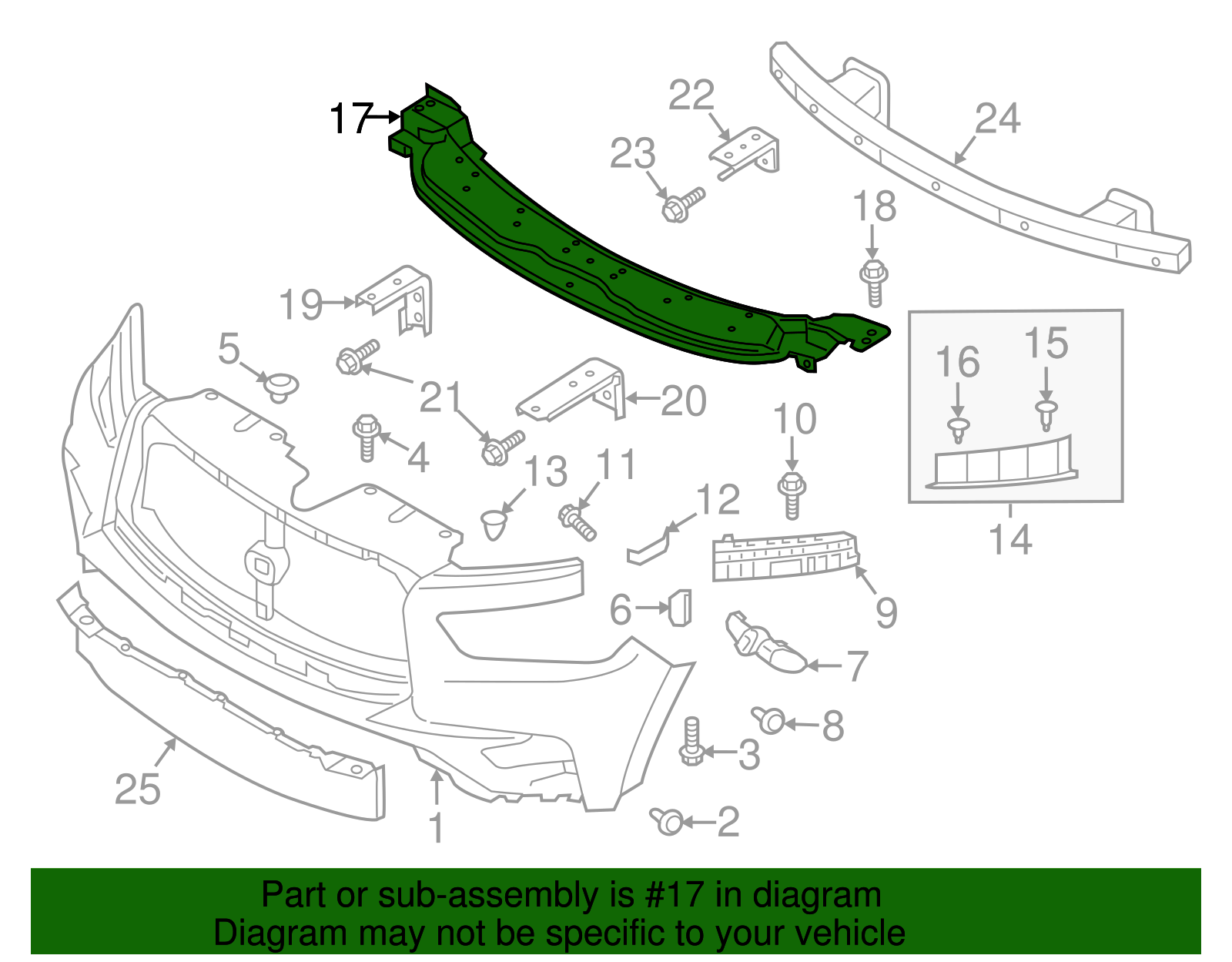 2018-2020 Infiniti QX80 Upper Retainer 62290-1LB0A | Infiniti Parts Online
