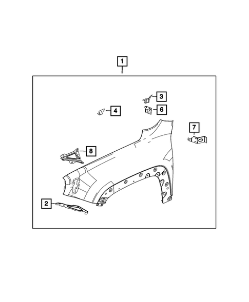 Fenders for 2022 Jeep Renegade | Bam Wholesale Parts