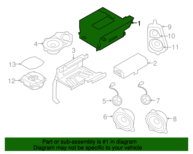 2014-2018 BMW Receiver 65-12-9-325-978 | BMW Parts Source