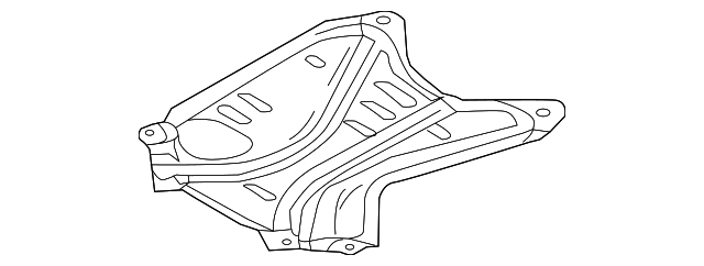 58167-WB001 - Under Cover - 2016-2020 Toyota | OEM Genuine Toyota Parts
