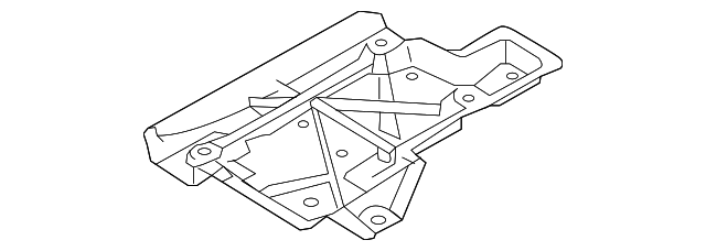 58166-WB001 - Under Cover - 2016-2020 Toyota | OEM Genuine Toyota Parts