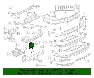 2019-2020 Audi Absorber 4M8-807-574 | Audi OEM Parts