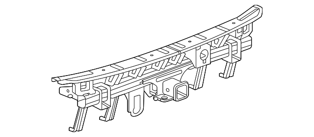 2021-2022 Cadillac Rear Bumper Impact Bar 84937937 | GMPartsDirect.com