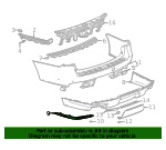 2021-2023 Cadillac Molding 84712437 GM | GMPartsDirect.com