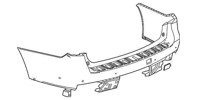 2021-2024 Cadillac Escalade Fascia 86533655 | NewGMParts.com