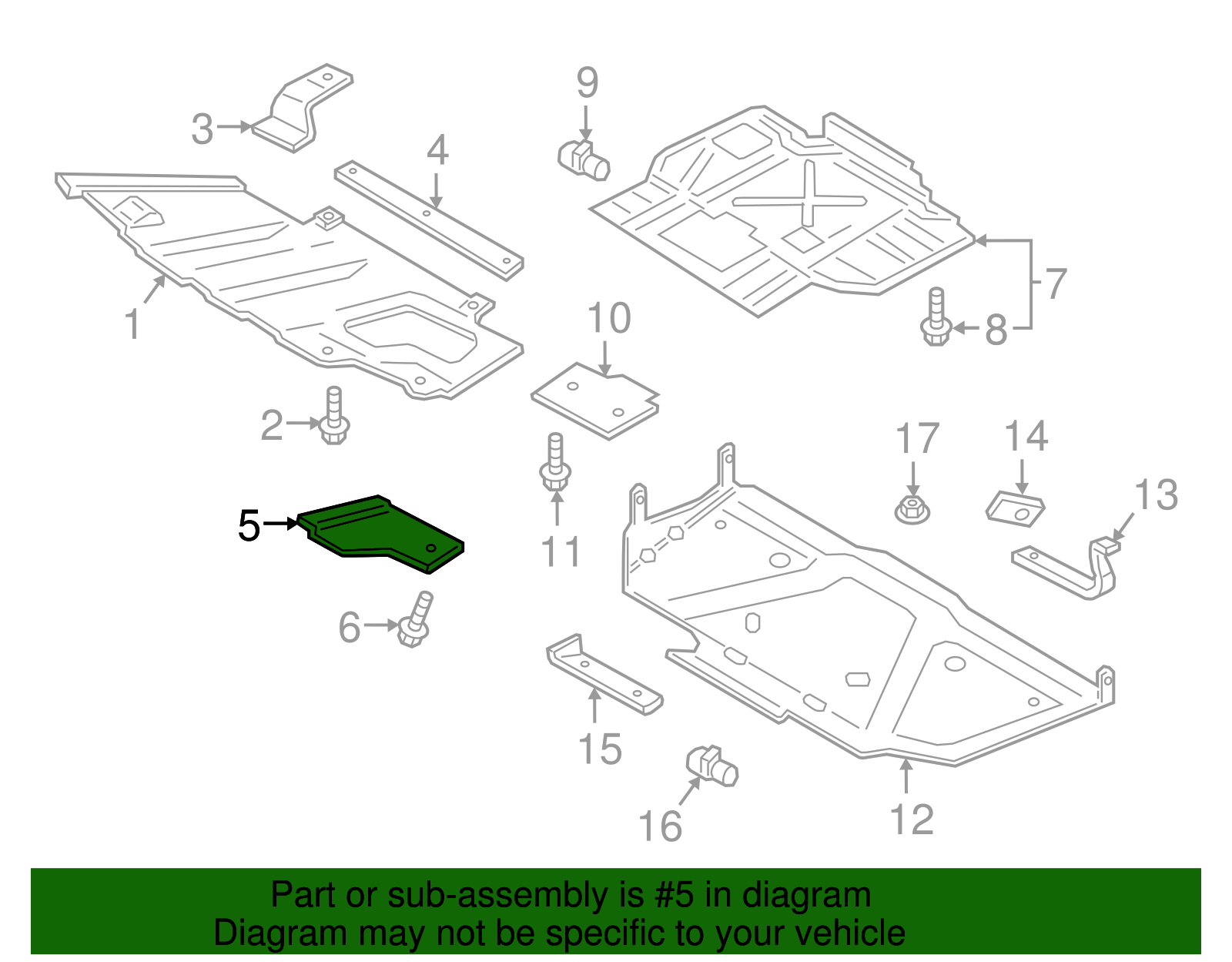 2017-2020 Ford F-150 End Panel HL3Z-6A750-A | Ford OEM Parts Outlet