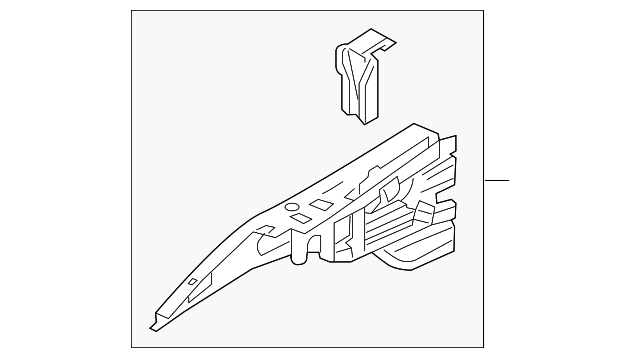 2018-2020 GMC Terrain Upper Rail Assembly - Driver's Side (LH) 84228154 ...