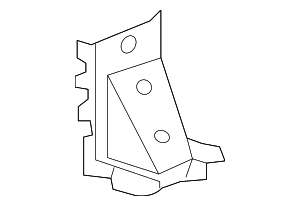 2018-2020 GM Front Passenger Side Wheelhouse Panel Lower Reinforcement ...