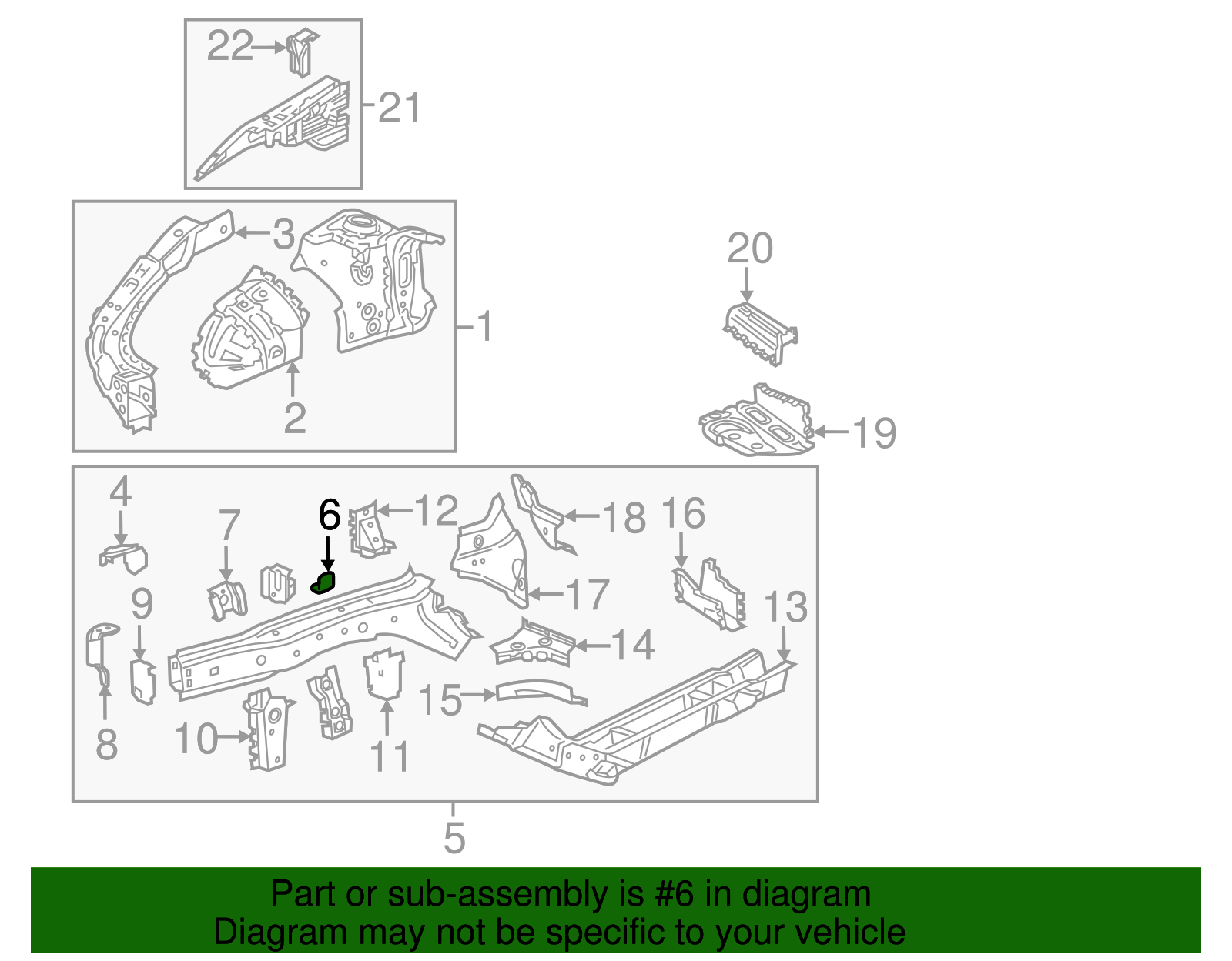 13393901 - Front Brake Hose Bracket 2018-2025 GM | Gateway Buick GMC Parts