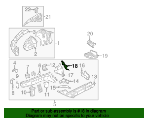 2018-2020 GM Panel Extension 23297677 | GMPartsDirect.com