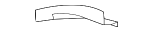 2018-2024 GM Driver Side Cross Sill Brace 23297587 | Auto Parts Express