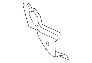 2018-2024 GM Passenger Side Floor Panel Number 1 Cross Bar Extension ...