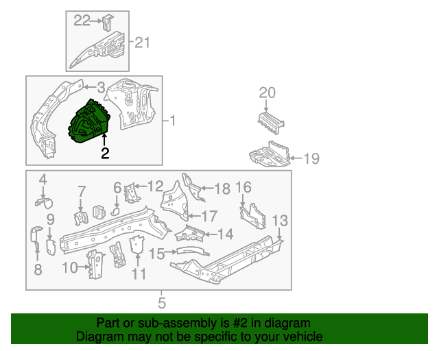 2018-2024 GM Front Panel 84488293 GM | GMPartsDirect.com