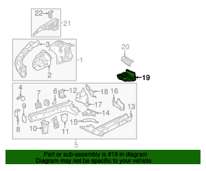 2018-2020 GM Outrigger 23297669 | QuirkParts