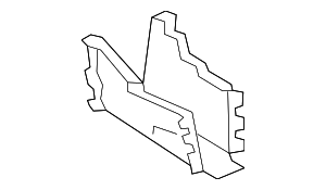 2018-2024 GM Driver Side Underbody Number 2 Cross Sill Extension ...