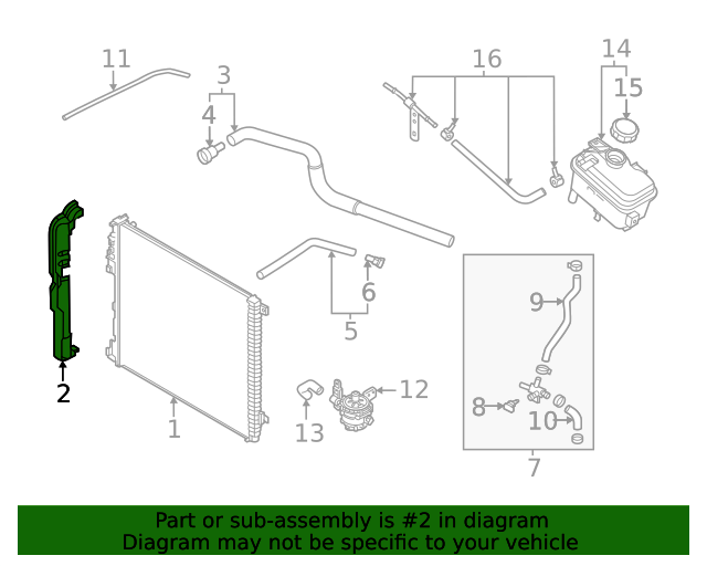 29136-AR000 - Guard Air Left-hand 2022-2024 Genesis GV70 ...