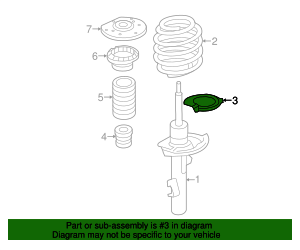 Genuine Spring Seat for 2008-2018 Volvo | Part# 31317211 | Over 30% Off ...