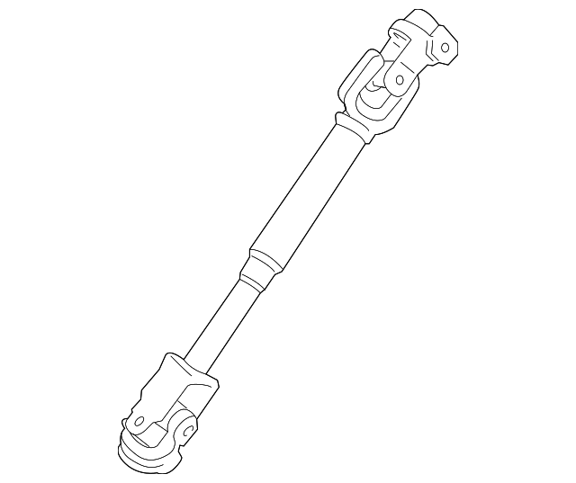 CN1Z-3B676-A - Steering Shaft - 2018-2022 Ford EcoSport | Lasco Auto Parts