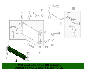 2020-2023 Subaru Impreza Shutter Assembly 52811FL20A | QuirkParts
