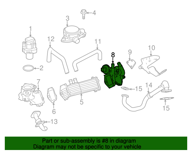 642-140-02-00-64 - Valve 2010-2013 Mercedes-Benz | Mercedes-Benz USA Parts