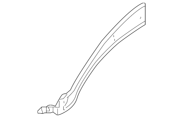 2016-2017 Hyundai Sonata Fender Rail 64573-C1000 | Conicelli Hyundai