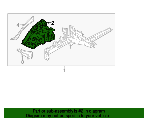 64501-E6000 - Apron Assembly - 2016-2017 Hyundai Sonata | World OEM ...