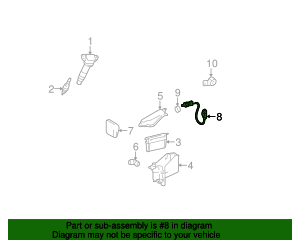 2006-2015 Lexus Fuel Pressure Sensor 89458-30011 | AutoNationParts.com