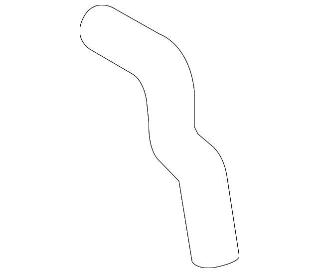 2005-2016 Toyota Engine Coolant Hose 16261-31050 | Toyota Parts Center