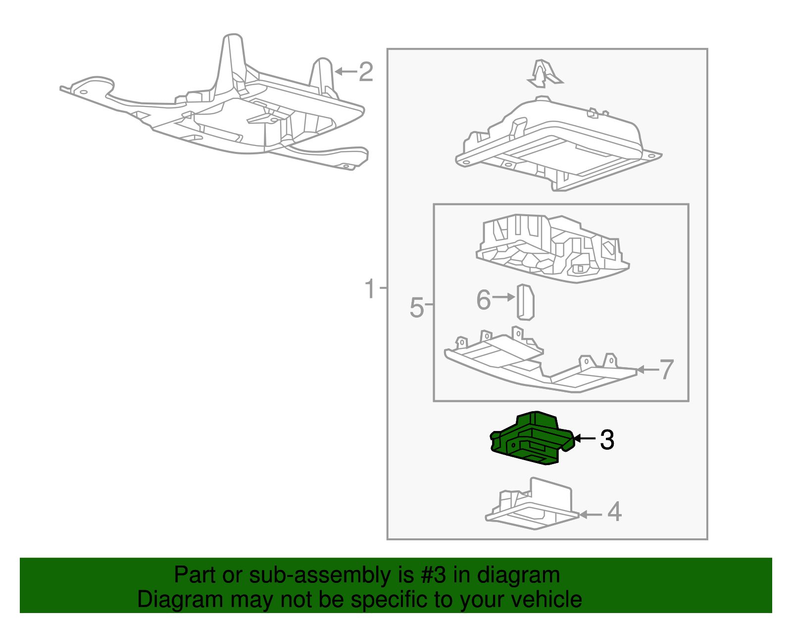 SW-7686 - Motorcraft™ Sunroof Switch 2016-2019 Ford Police Interceptor ...