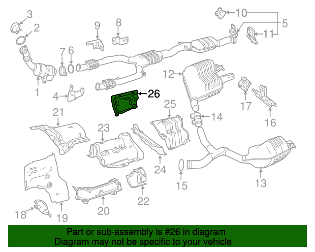 2015-2020 Mercedes-Benz Shielding 205-680-01-22 | Mercedes-Benz Parts