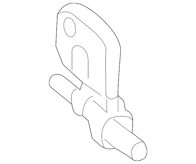 205-492-26-00 - Muffler & Pipe Bracket 2019-2021 Mercedes-Benz C 43 AMG ...