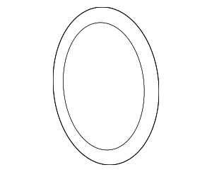 220-492-02-81 - Muffler & Pipe Seal 2010-2023 Mercedes-Benz | Mercedes ...