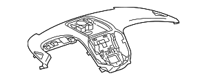 22854862 - OEM GM Upper Dash Panel | GMPartsCenter.net | GM Parts Center