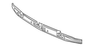 2011-2020 Mopar Front Bumper Beam 68306996AA | TascaParts.com
