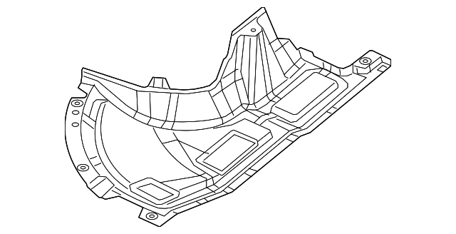 2014-2018 Ram Side Shield - Passenger Side (RH) 68134777AA | TascaParts.com