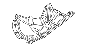 2014-2018 Ram Side Shield - Passenger Side (RH) 68134777AA | TascaParts.com