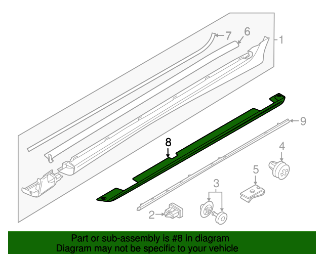 2015-2018 Volvo Protect Plate - Passenger Side (RH) 31448983 ...