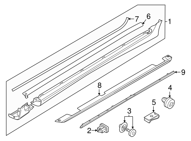 Genuine Protect Plate for 2015-2018 Volvo | Part# 31448983 | Over 30% ...